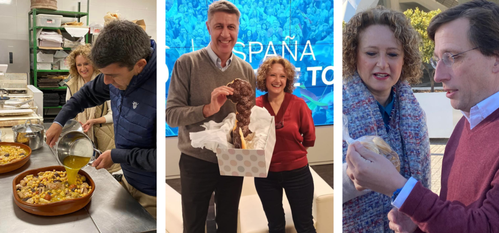 Folgado muestra el orgullo de ser de Torrent y su gastronomía típica ante líderes nacionales del ...